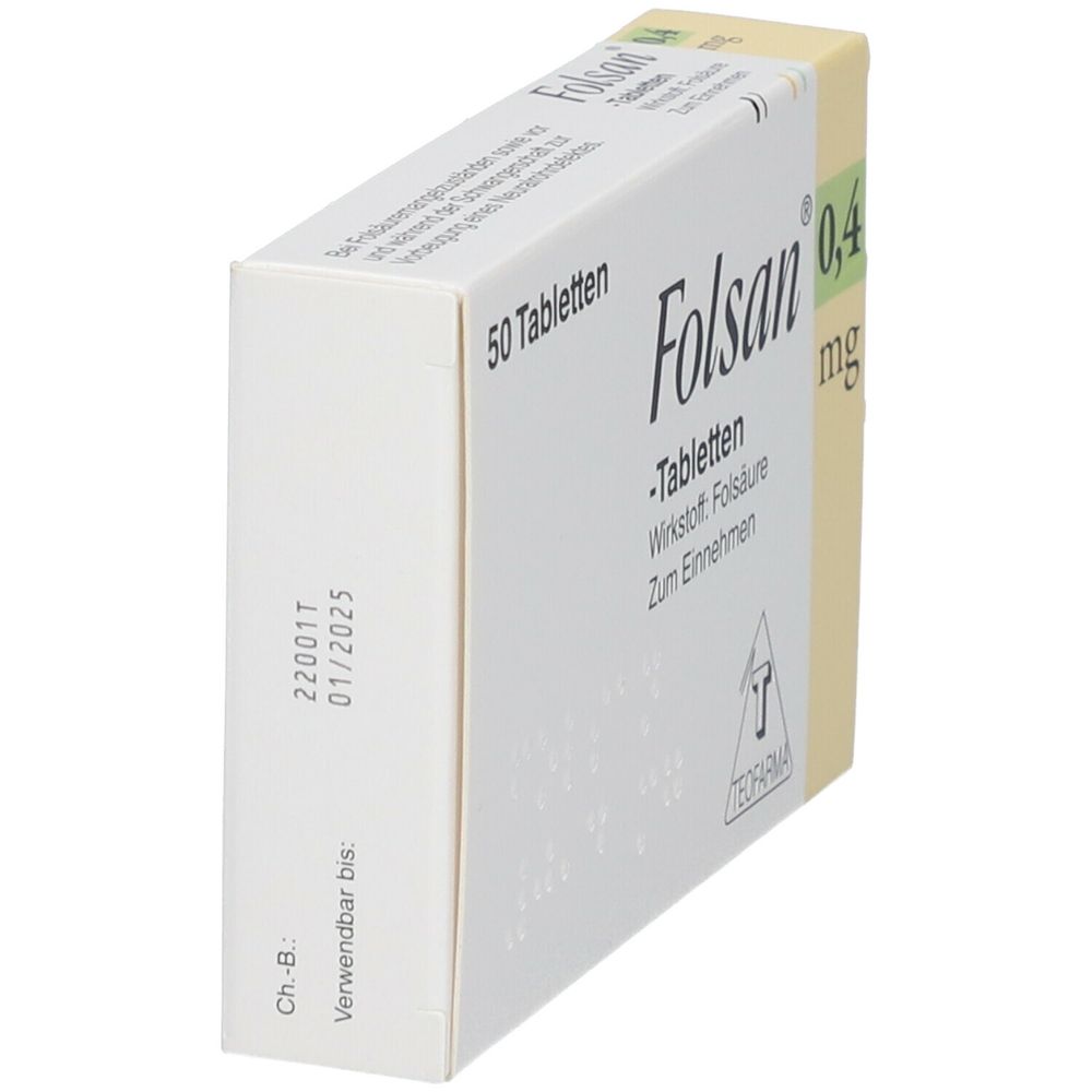 Folsan® 0,4 mg 50 St - shop-apotheke.at