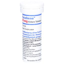 Mucobene® 600 mg-lösbare Tabletten 10 St - Shop Apotheke