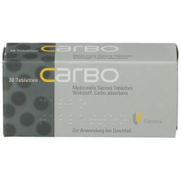 CARBO Medicinalis Sanova Tabletten 30 St - Shop Apotheke