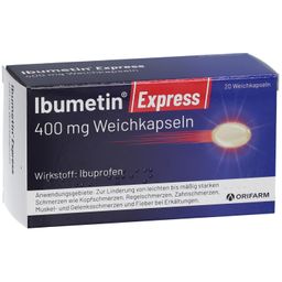 Ibumetin® Express 400 mg Weichkapseln - Jetzt 10% sparen mit dem Code ...