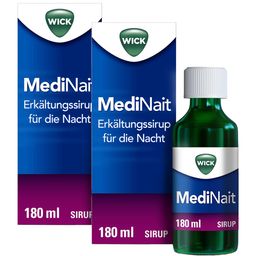 WICK MediNait Erkältungssirup für die Nacht 2x180 ml - Shop Apotheke