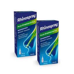 Rhinospray® plus ätherische Öle - Nasenspray 2x10 ml - Shop Apotheke