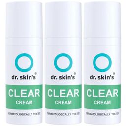 dr. skin's® CLEAR CREAM - Anti-Unreinheiten Pflegecreme 3x50 ml - Shop ...