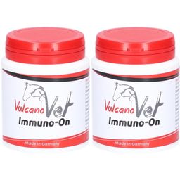 VulcanoVet Immuno-On Ergänzungsfutter für Hunde und Katzen 2x100 g ...