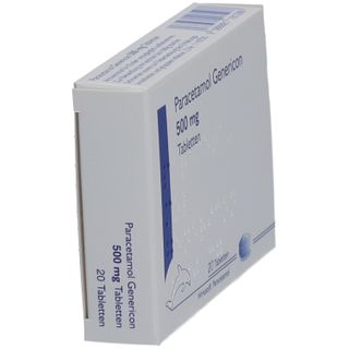 Paracetamol Genericon 500mg 20 St - Shop Apotheke