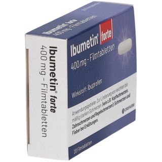 Ibumetin® forte 400 mg 20 St - Shop Apotheke