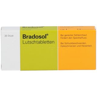 Bradosol® Lutschtabletten 20 St - Shop Apotheke