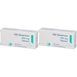 ASS Genericon 2x20 St - Shop Apotheke