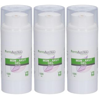 MSM-Akut Gel 3x100 ml - Shop Apotheke