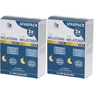 Melatonin 1 mg Einschlaf-Spray 2x100 ml - Shop Apotheke