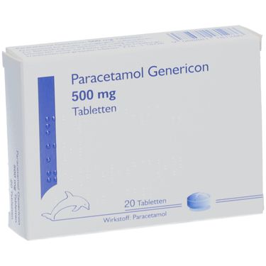 Paracetamol Genericon 500mg 20 St - Shop Apotheke