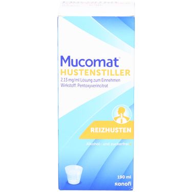 MUCOMAT® Hustenstiller bei Reizhusten 190 ml - Shop Apotheke