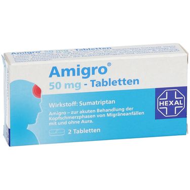 Amigro 50 mg 2 St - Shop Apotheke