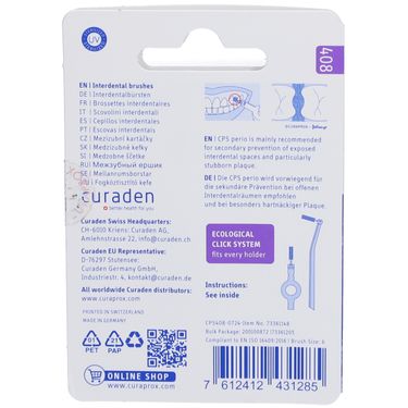 Curaprox CPS 408 Perio Refill 4 St - Shop Apotheke