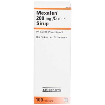 Mexalen® 200 mg 100 ml - Shop Apotheke
