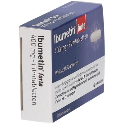 Ibumetin® forte 400 mg 20 St - Shop Apotheke