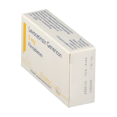 Levocetirizin Genericon 5 mg 30 St - Shop Apotheke