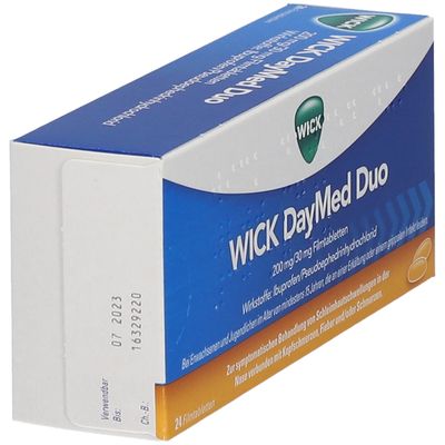 WICK Day Med Duo 200 mg/30 mg 4,7 von 5 (63) 24 St - Shop Apotheke