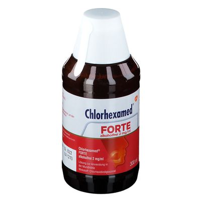 Chlorhexamed® FORTE alkoholfrei 2 mg/ml 300 ml - Shop Apotheke