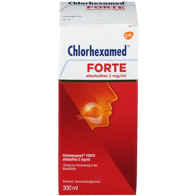 Chlorhexamed® FORTE alkoholfrei 2 mg/ml 300 ml - Shop Apotheke