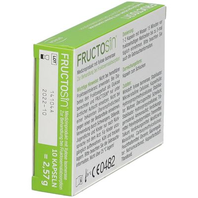 FRUCTOSIN® Kapseln bei Fruktosemalabsorption 10 St - Shop Apotheke