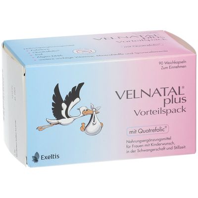VELNATAL® plus mit Quatrefolic® 90 St - Shop Apotheke