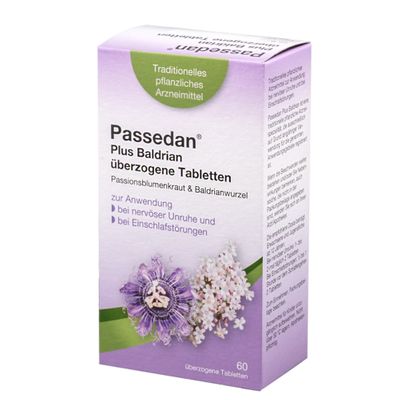 Passedan Plus Baldrian Tabletten 60 St - Shop Apotheke