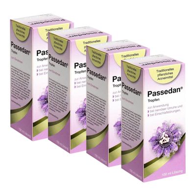 Passedan® Tropfen 4x100 ml - Shop Apotheke