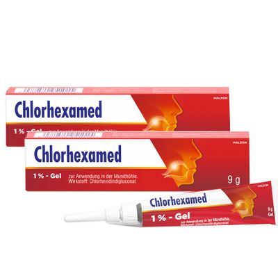 Chlorhexamed 1 % Gel 2x9 g - Shop Apotheke