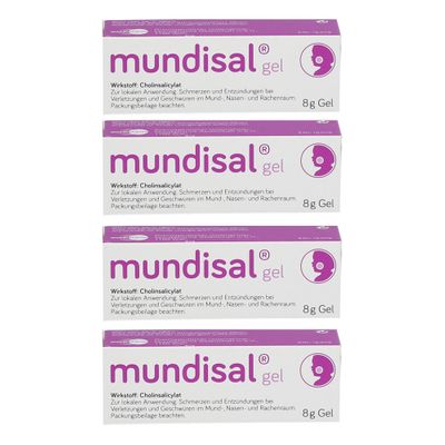 Mundisal® Gel 4x8 g - Shop Apotheke