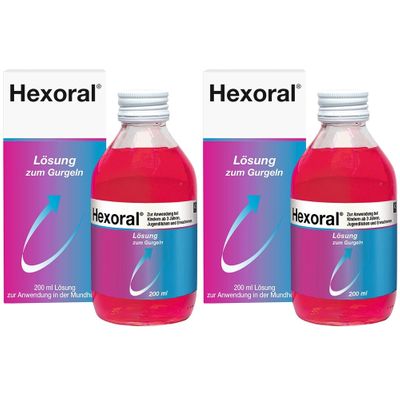 Hexoral® Lösung 2x200 ml - Shop Apotheke