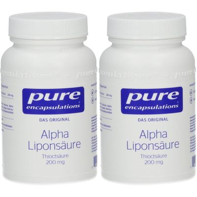 pure encapsulations® Alpha Liponsäure Thioctsäure 200 mg 2x120 St ...