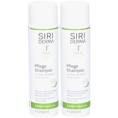 SIRIDERMA Pflege Shampoo ohne Duftstoffe 2x250 ml - Shop Apotheke