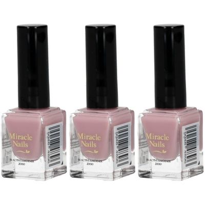 MIRACLE Nails Nail Care Bi-Active Hardener 3x8 ml - Shop Apotheke