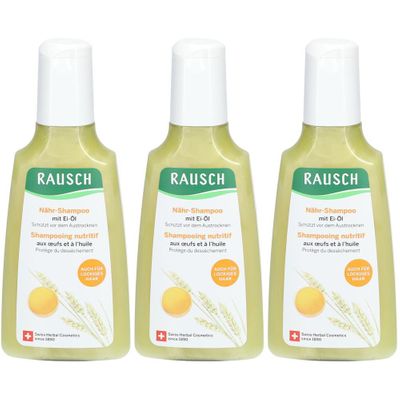 RAUSCH Nähr-Shampoo mit Ei-Öl 3x200 ml - Shop Apotheke