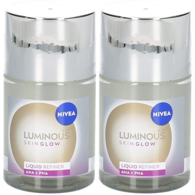 NIVEA LUMINOUS630® Skin Glow Liquid Refiner 2x100 ml - Shop Apotheke