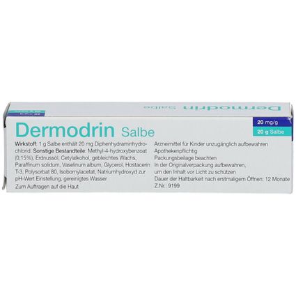 Dermodrin Salbe 20 g - Shop Apotheke