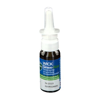 WICK Sinex-Aloe Nasenspray 15 ml - Shop Apotheke