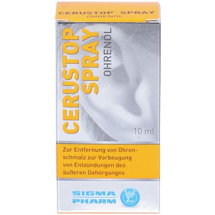 CERUSTOP® Ohrenöl Spray 10 ml - Shop Apotheke