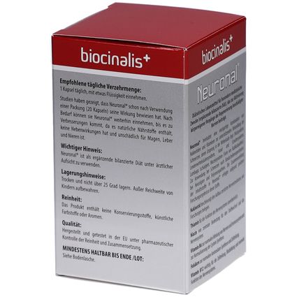 Neuronal® Kapseln 20 St - Shop Apotheke