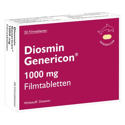 Diosmin Genericon® 1000 mg 30 St - Shop Apotheke