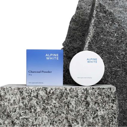 ALPINE WHITE Charcoal Powder 30 g - Shop Apotheke
