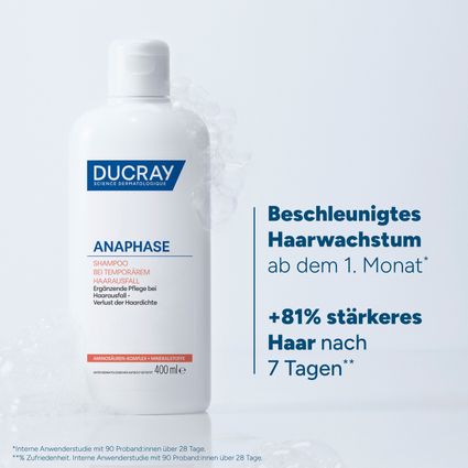 DUCRAY Anaphase Shampoo bei temporärem Haarausfall 2x400 ml - Shop Apotheke
