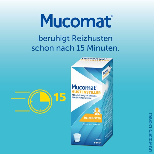 Mucomat bei Reizhusten 190 ml - shop-apotheke.at