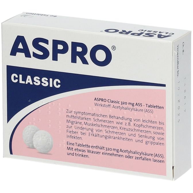 ASPRO® Classic 60 St - shop-apotheke.at