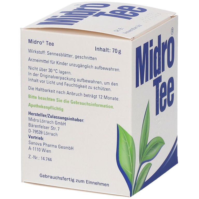 Midro® Tee 70 g - Shop Apotheke