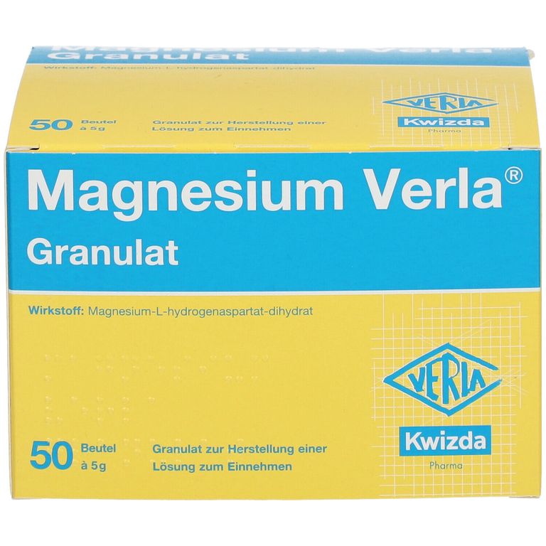 Magnesium Verla® Granulat 50 St - Shop Apotheke