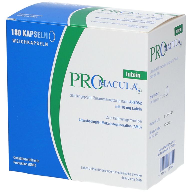 PROmacula® lutein 180 St - Shop Apotheke