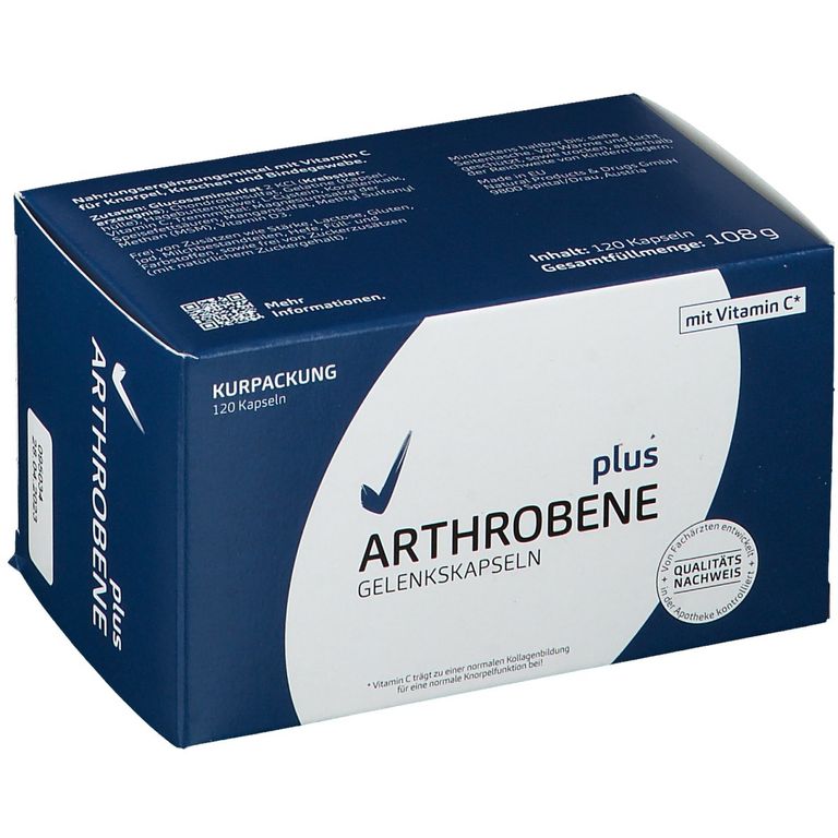 Arthrobene plus Gelenkskapseln 120 St - Shop Apotheke