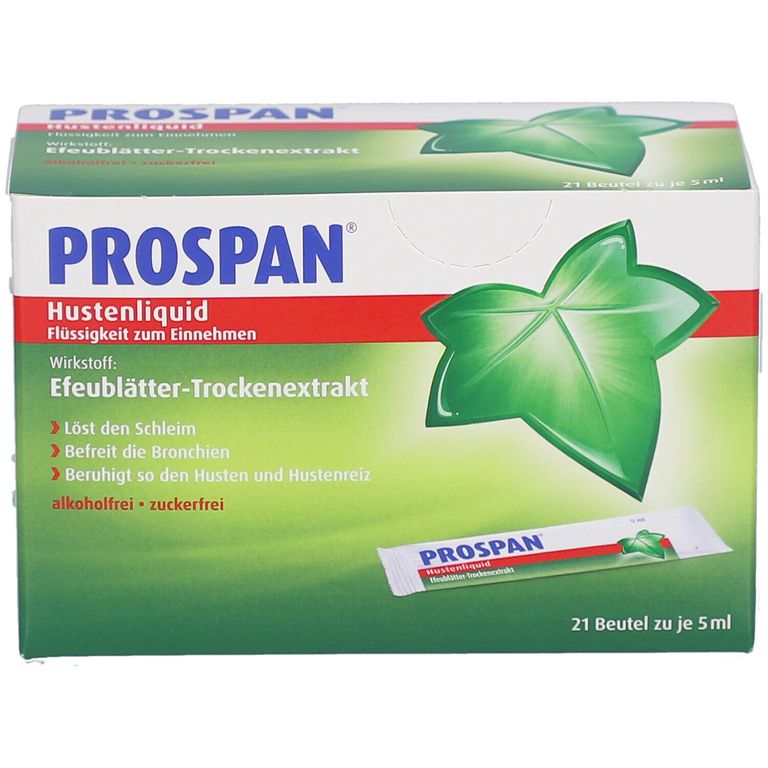 Prospan® Hustenliquid 21x5 ml - Shop Apotheke